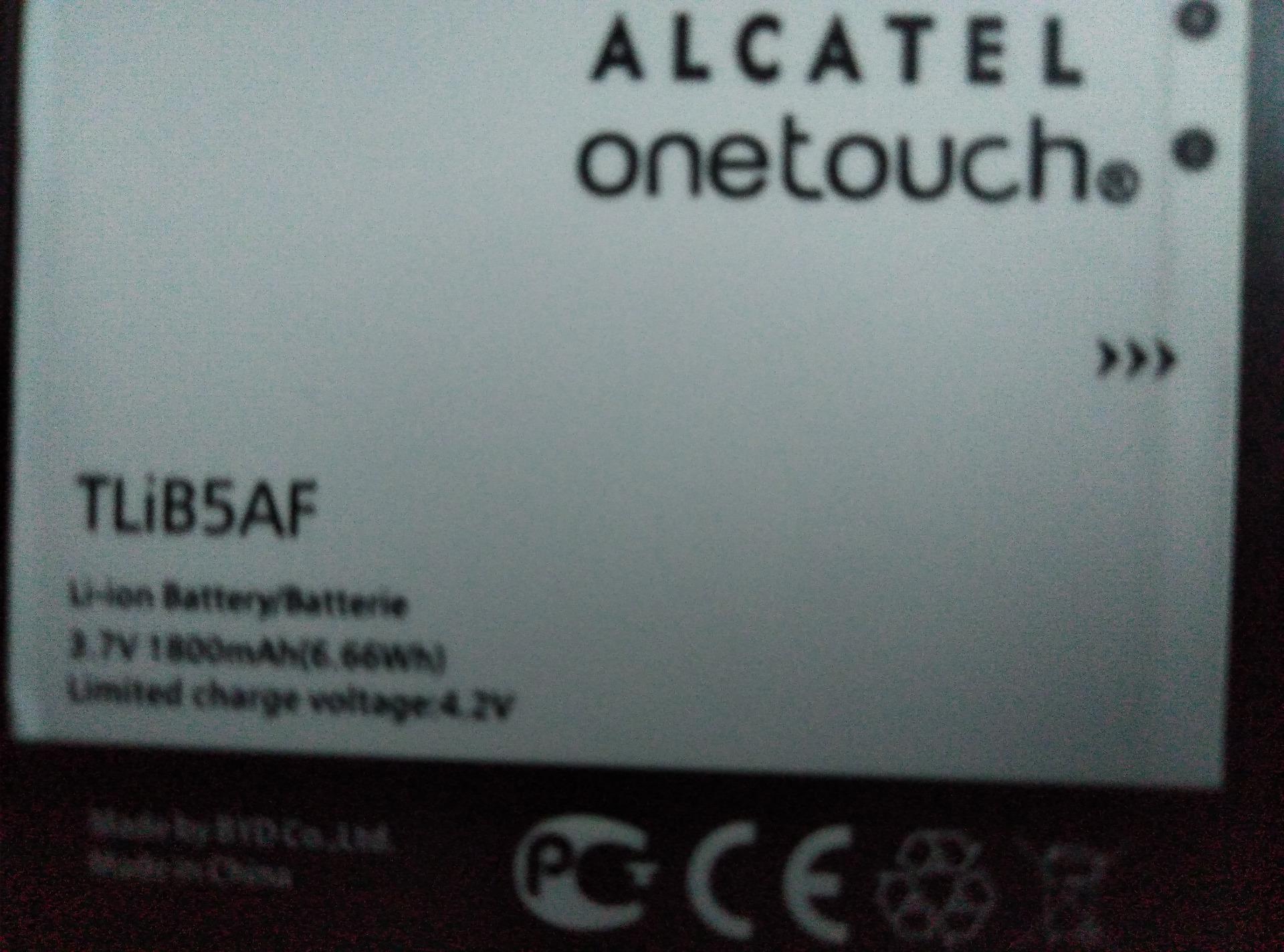 Bateria ALCATEL ORYGINALNA BATERIA MODEM ROUTER Y858 Y858V TLI018D1 ...