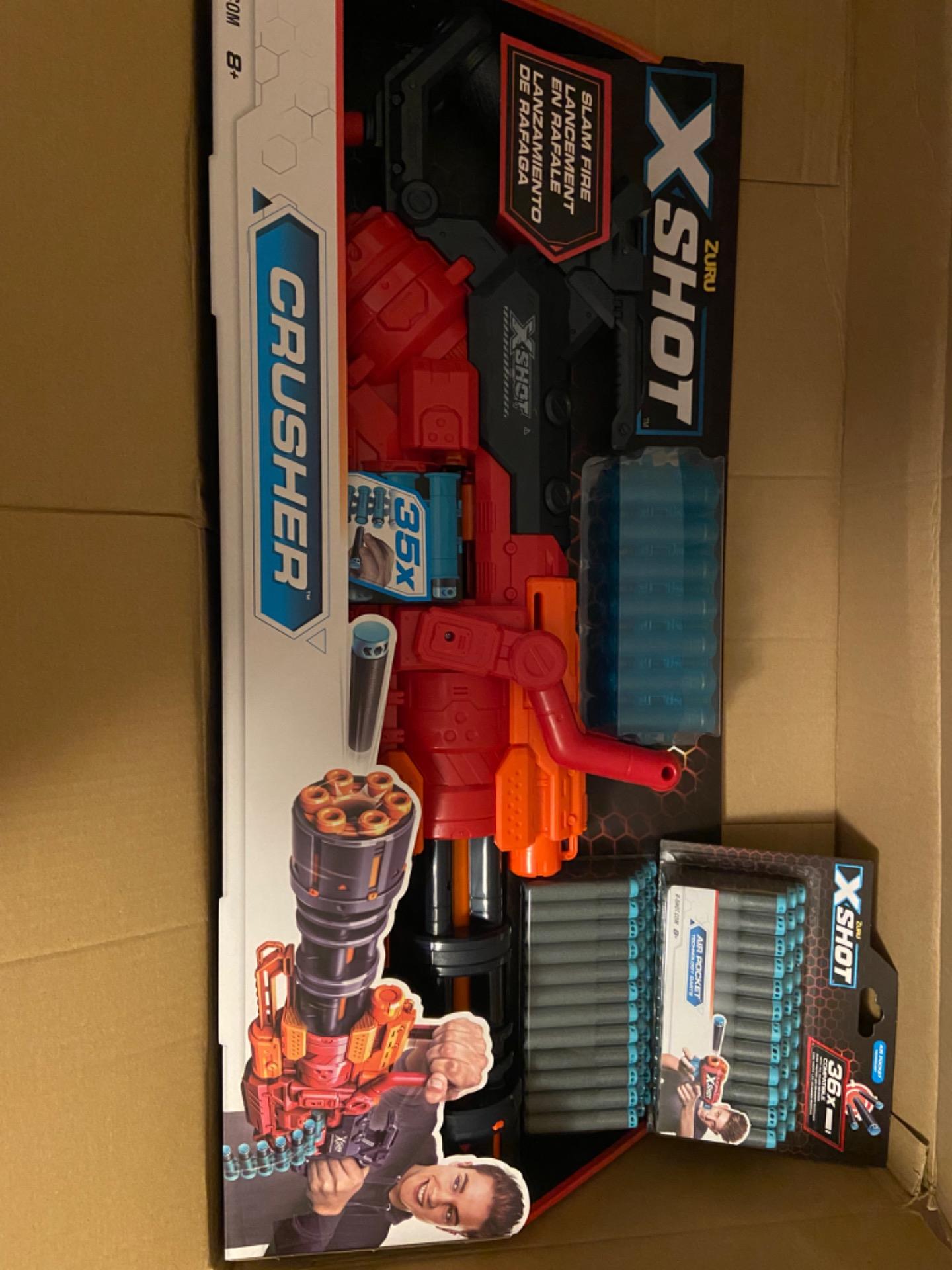 X-Shot Wyrzutnia Excel Crusher 48 Strzałek - Ceny i opinie - Ceneo.pl