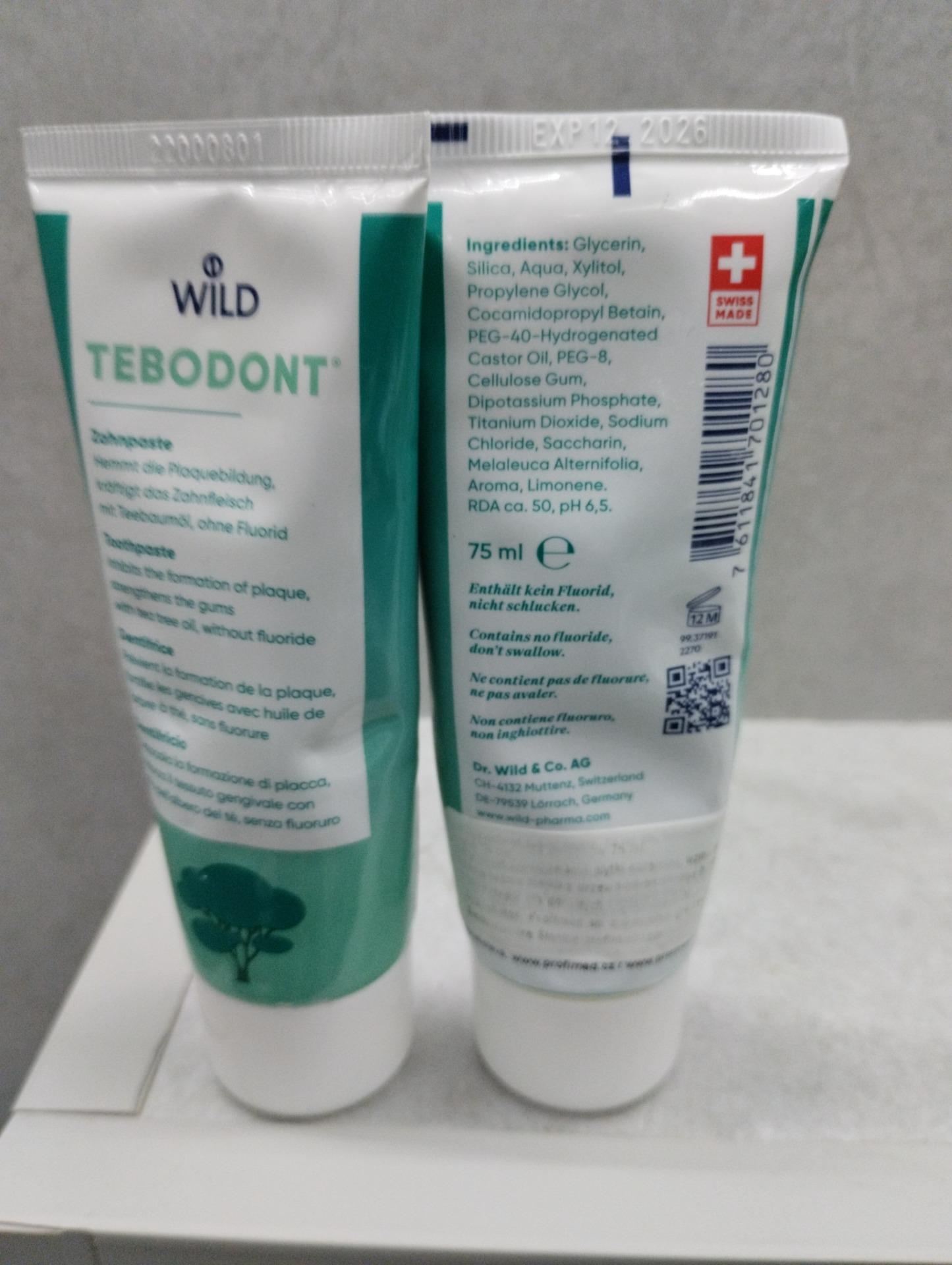 Tebodont Pasta Do Zębów 75Ml - Opinie i ceny na Ceneo.pl