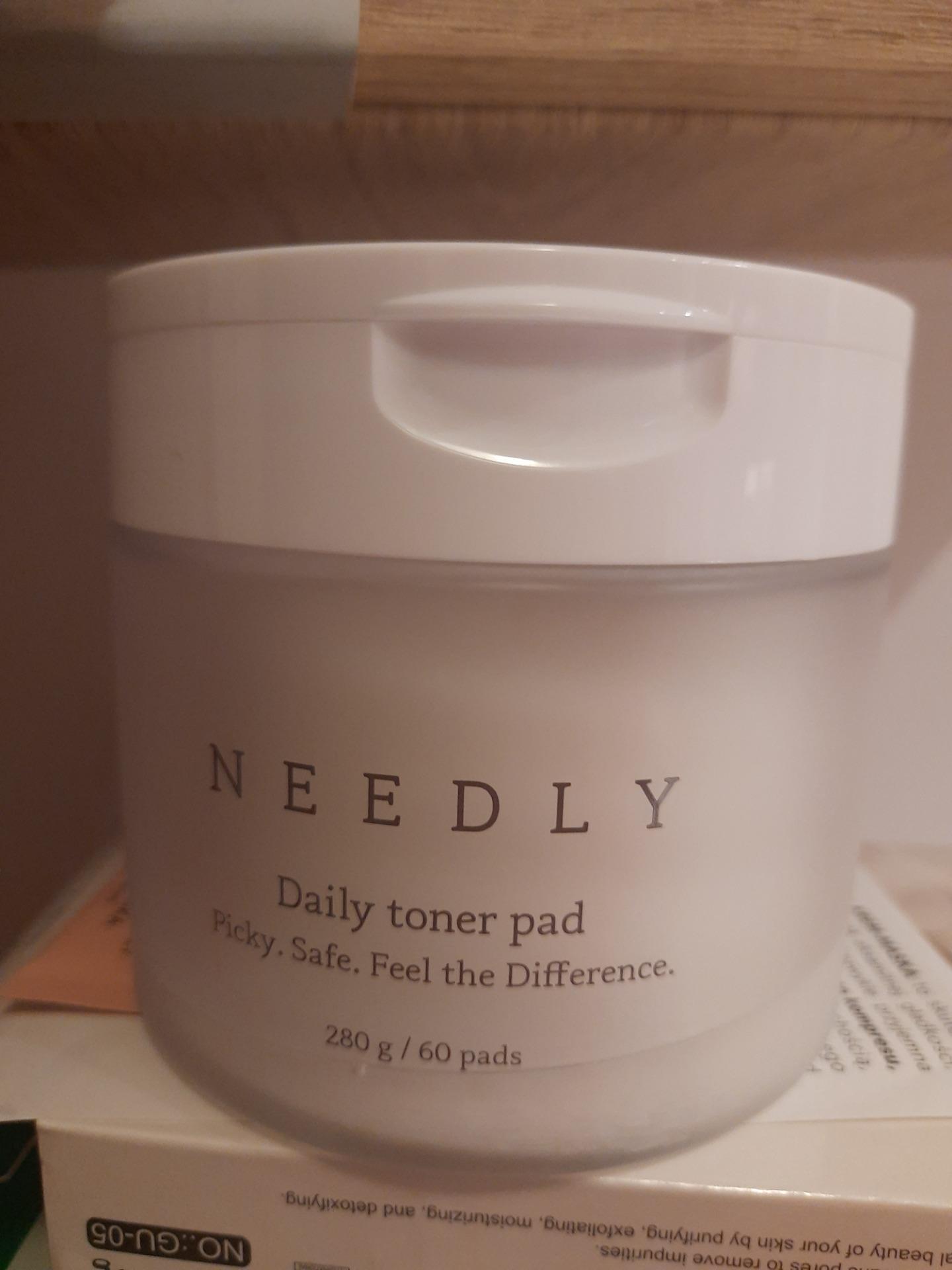 Tonik do twarzy Needly Daily Toner Pads - płatki tonujące 60 sztuk ...