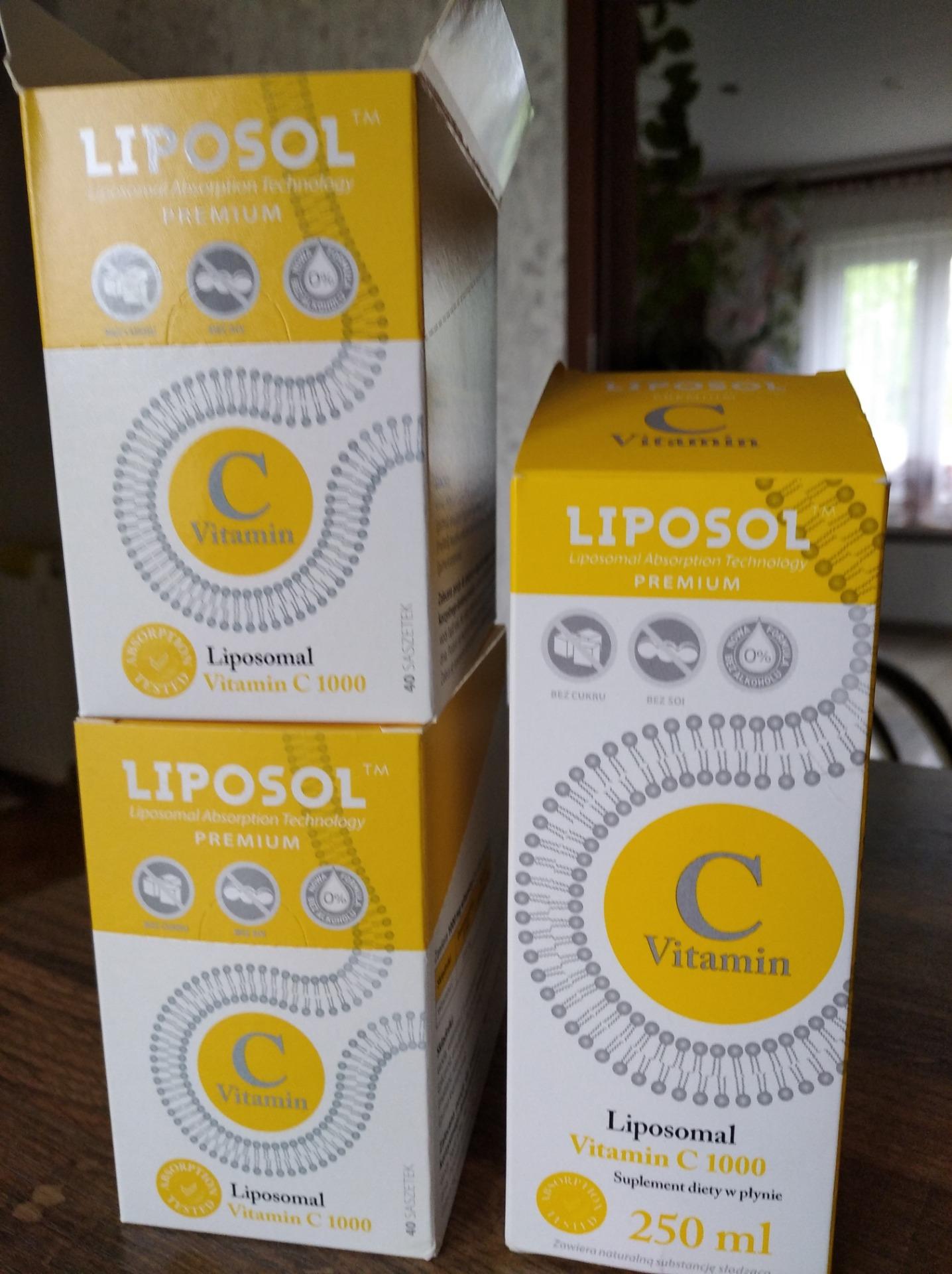 ALINESS Liposol™ Liposomalna witamina C 1000 mg x 40 sasz - Opinie i ...