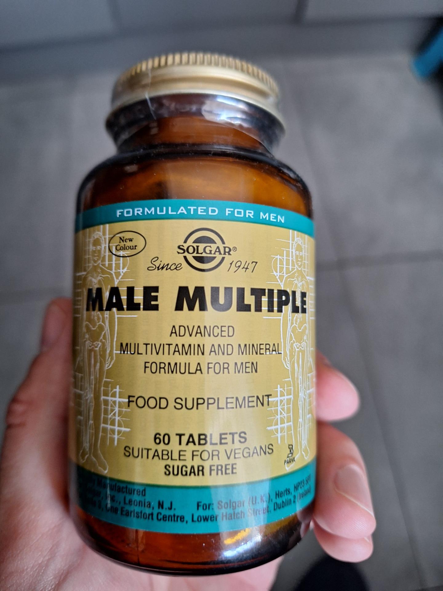 Solgar Male multiple 60 tabl - Opinie i ceny na Ceneo.pl