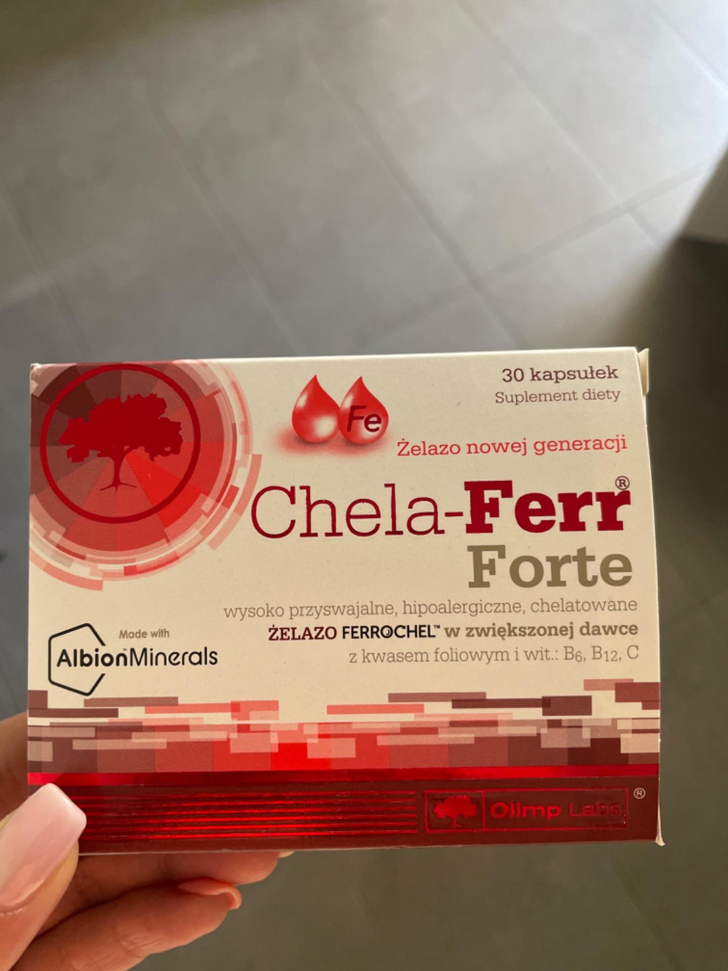 Olimp Chela-Ferr Forte 30kaps. - Opinie i ceny na Ceneo.pl