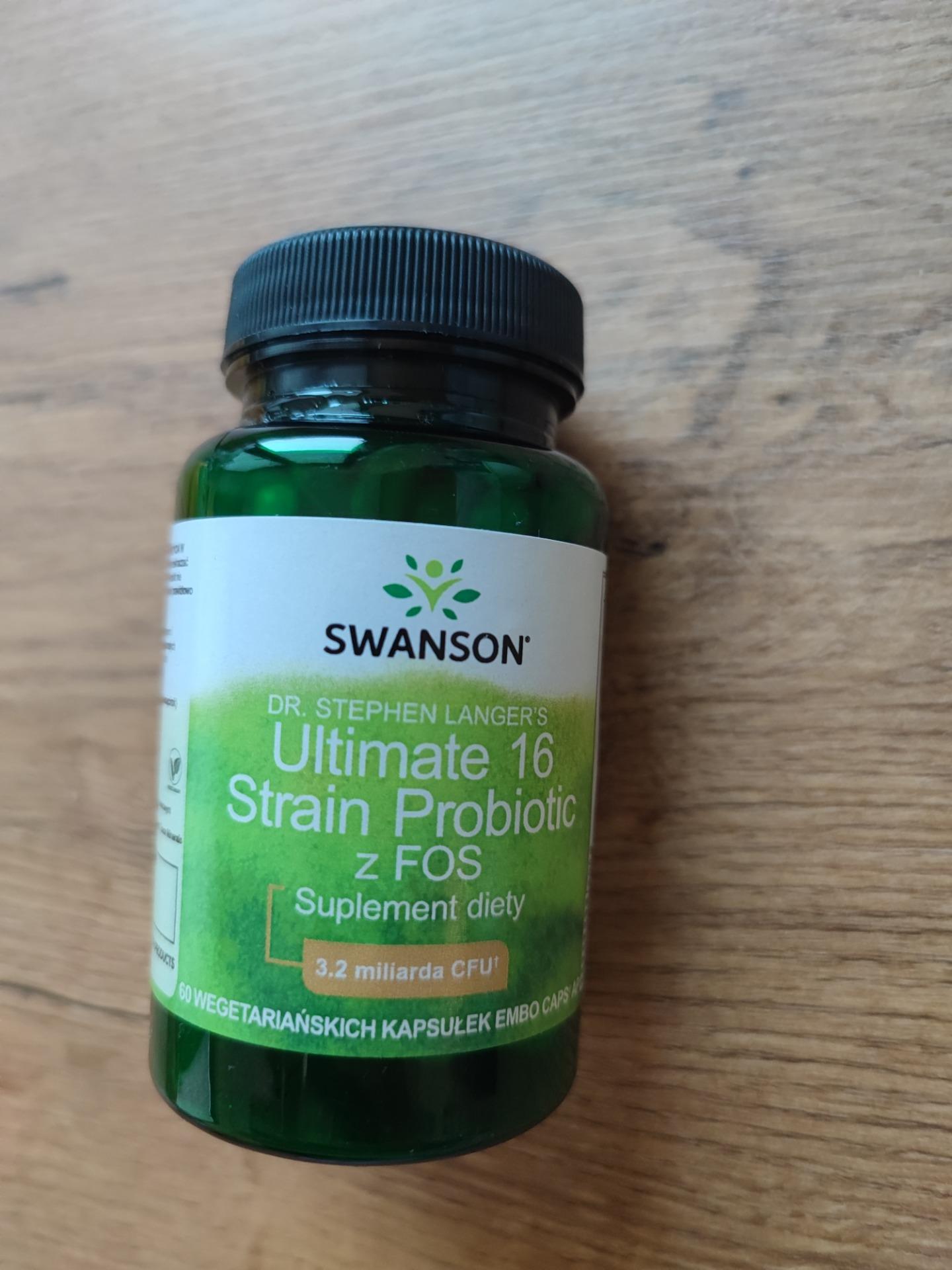 Swanson Ultimate 16 Strain Probiotic 60kaps. - Opinie i ceny na Ceneo.pl