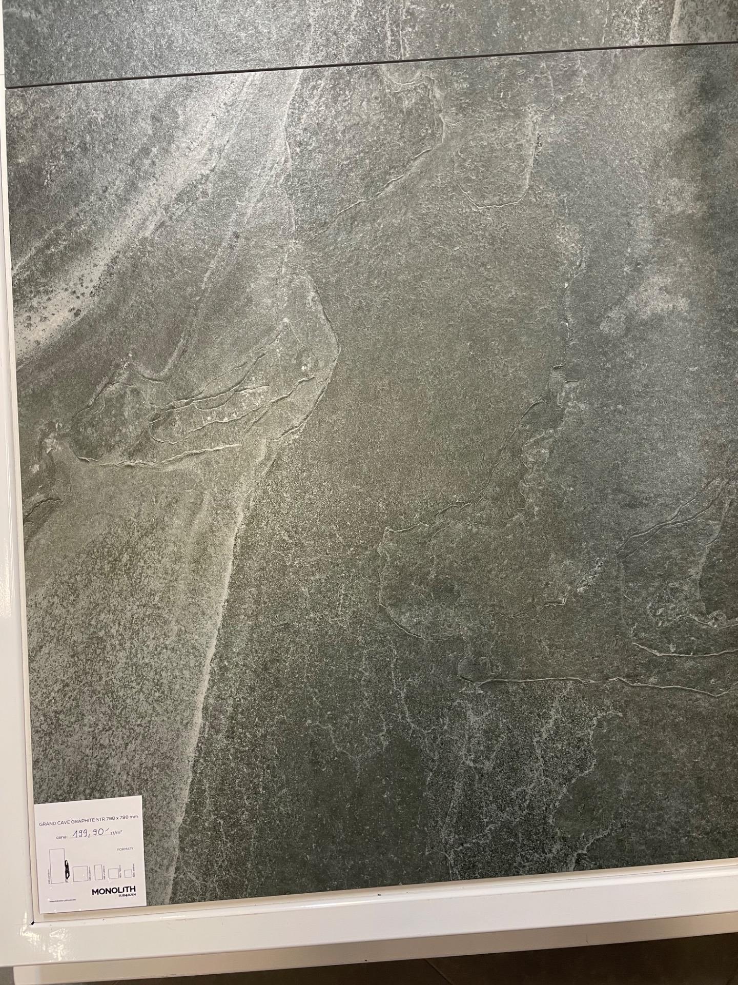 Płytki Tubądzin Grand Cave Graphite 59,8x119,8 - Opinie i ceny na Ceneo.pl