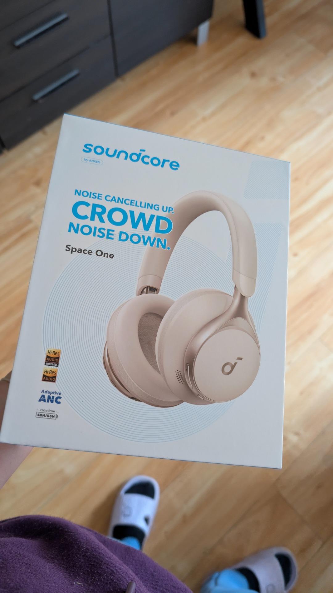 Słuchawki Soundcore Space One Czarny - Opinie i ceny na Ceneo.pl