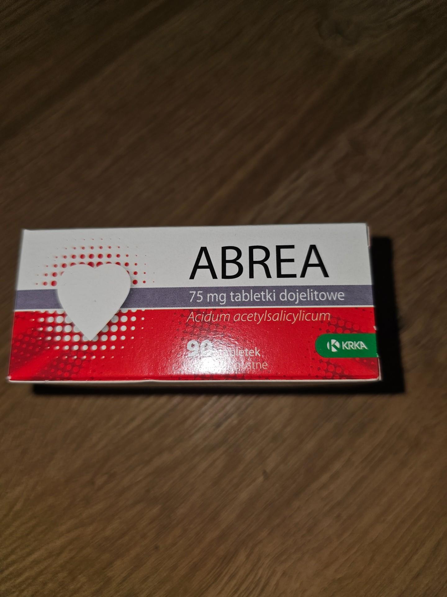 Abrea 75mg 90 tabletek - Opinie i ceny na Ceneo.pl