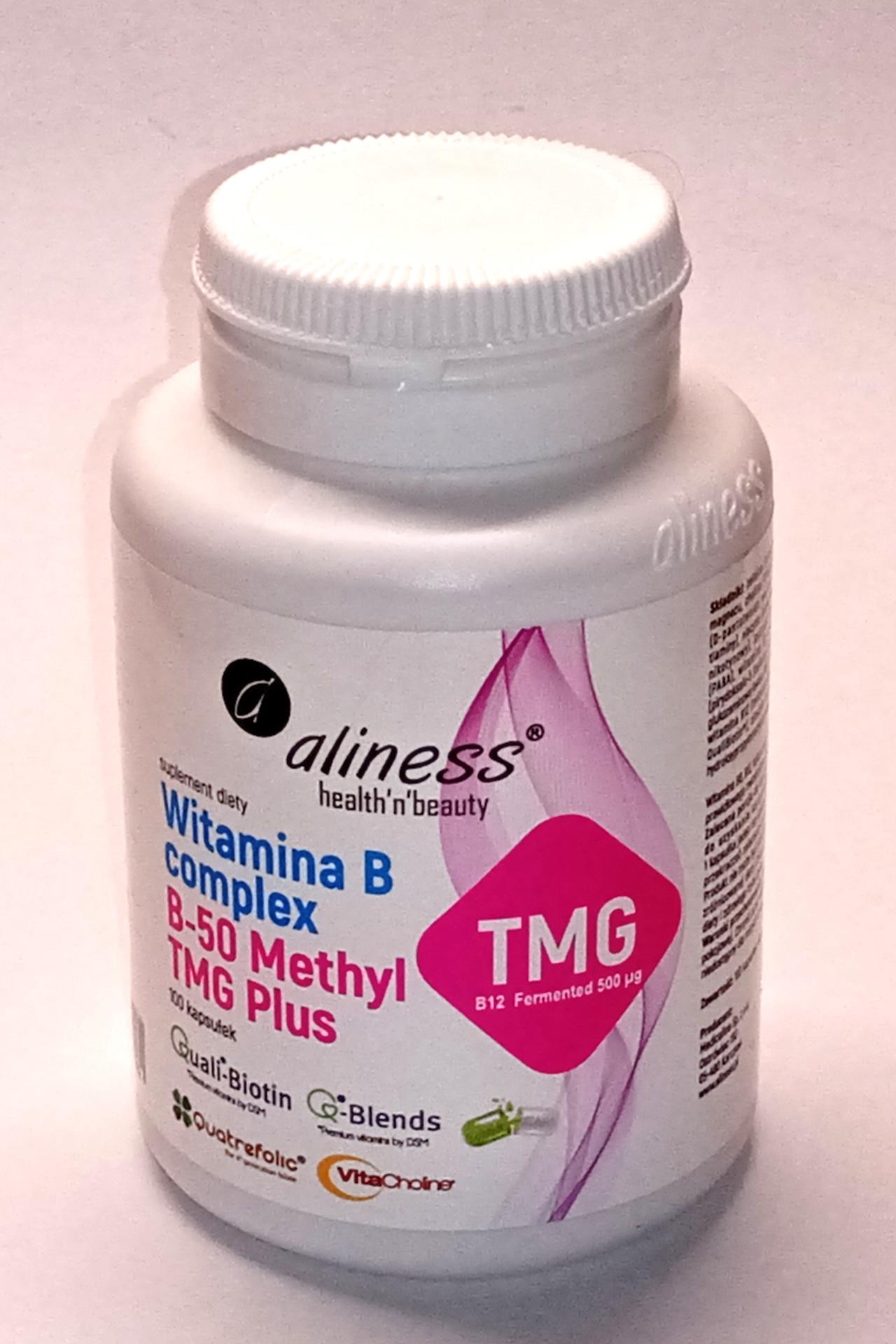 Aliness Witamina B Complex B-50 Methyl 100kaps. - Opinie i ceny na Ceneo.pl