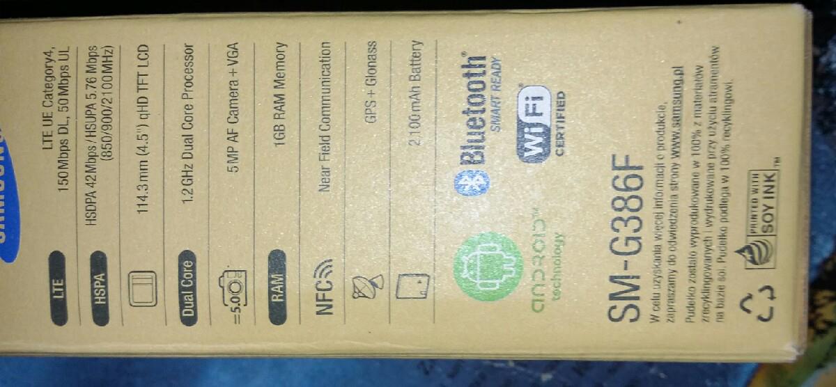 Samsung Galaxy Core G386 LTE czarny - Cena, opinie na Ceneo.pl