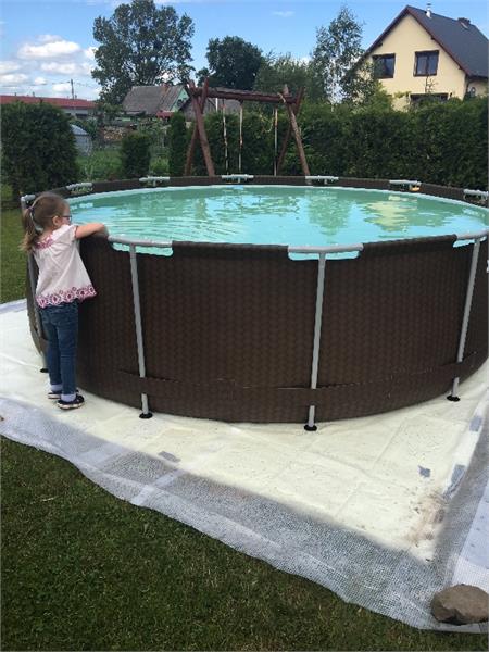 Bestway Basen stelażowy 366x100cm Rattan 56379 - Ceny i opinie - Ceneo.pl