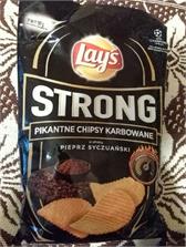 Lay'S Strong Pikantne Chipsy Karbowane O Smaku Pieprz Syczuański 150G ...