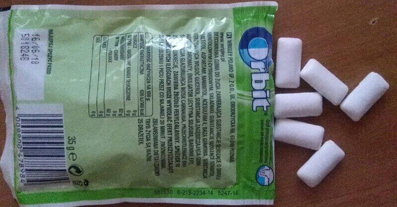 Orbit Lemon Lime Guma do żucia bez cukru 35 g (25 drażetek) - Ceny i ...