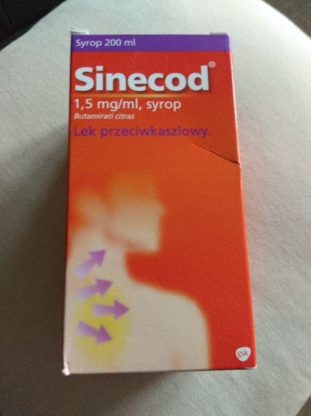 Sinecod Syrop 200Ml - Opinie i ceny na Ceneo.pl