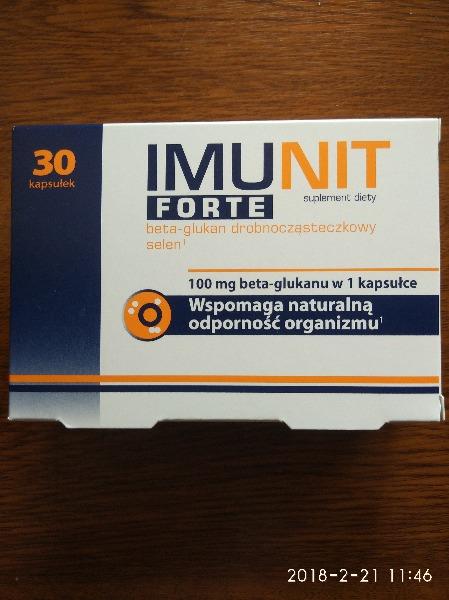 Imunit Forte 30 kapsułek - Opinie i ceny na Ceneo.pl