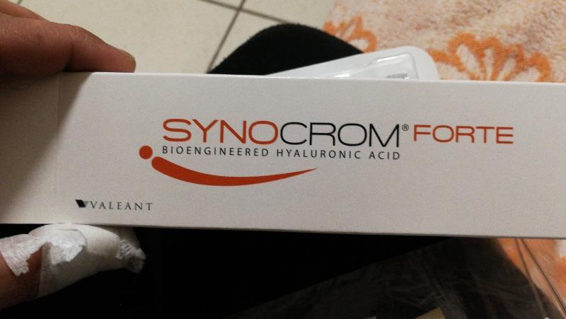 Synocrom 10 mg/ml (1 %) hialuronianu sodu 1 ampułko-strzykawka 2ml ...