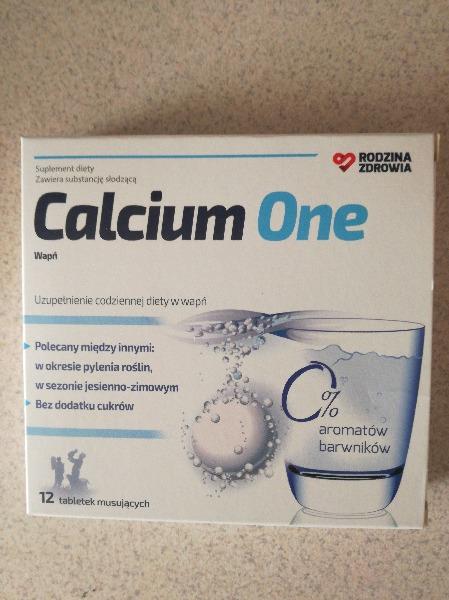 Rodzina Zdrowia Calcium One 12 tabl. - Opinie i ceny na Ceneo.pl