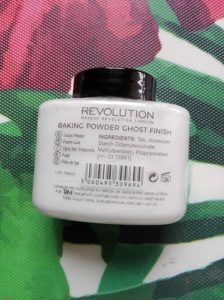 Makeup Revolution Ghost Finish Baking Powder sypki puder do twarzy 42g ...