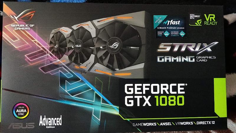Asus GeForce GTX 1080 Strix Advanced 8GB (STRIX-GTX1080-A8G-GAMING ...