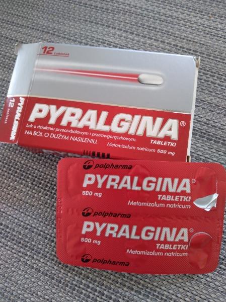Leki przeciwbólowe POLPHARMA PYRALGINA lek przeciwbólowy i ...