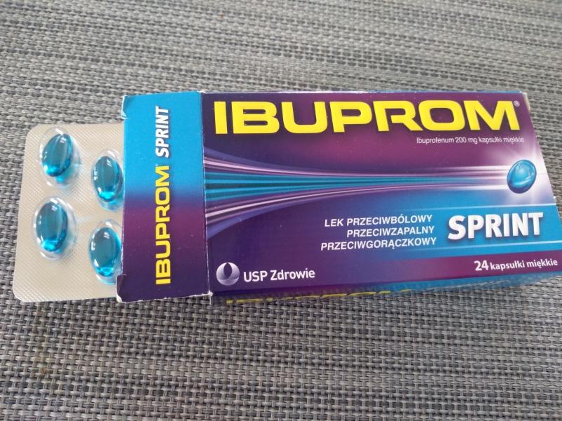 Leki przeciwbólowe Ibuprom Sprint Caps 24 kapsułki - Opinie i ceny na ...