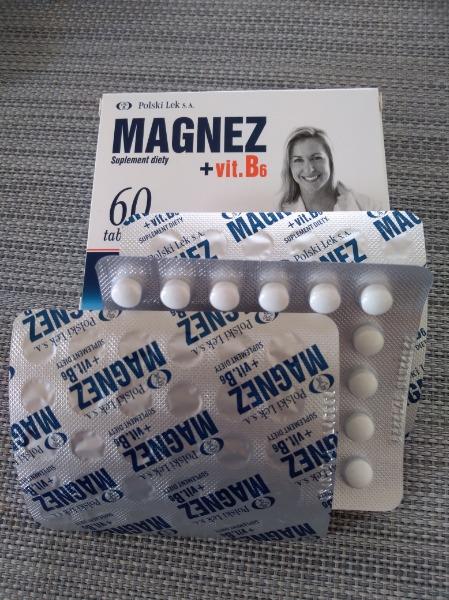 Tabletki Magnez + vitaminą B6 60 szt. - Opinie i ceny na Ceneo.pl