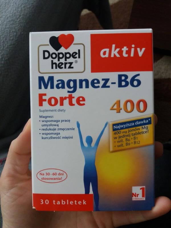Doppelherz Aktiv Magnez-B6 Forte 400 30tabl. - Opinie i ceny na Ceneo.pl